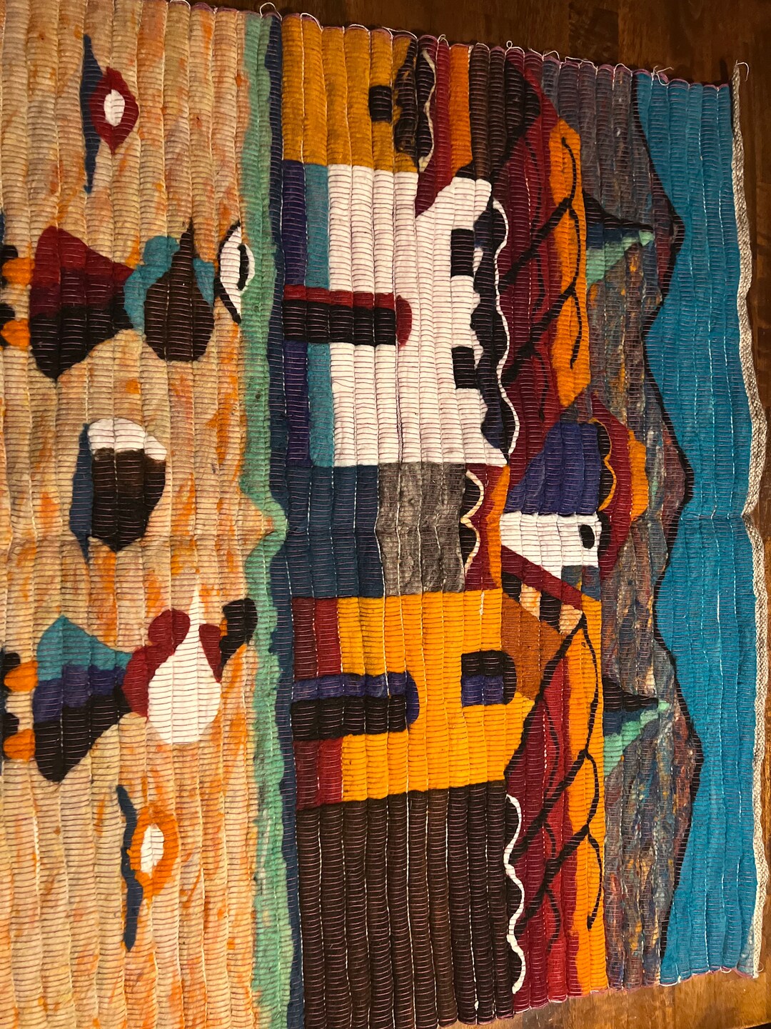 Peruvian Hand-woven Wool Tapestry for Tapestry Collectors and ...