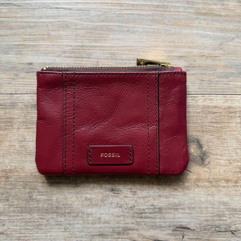 Vintage Fossil Wallets - Etsy