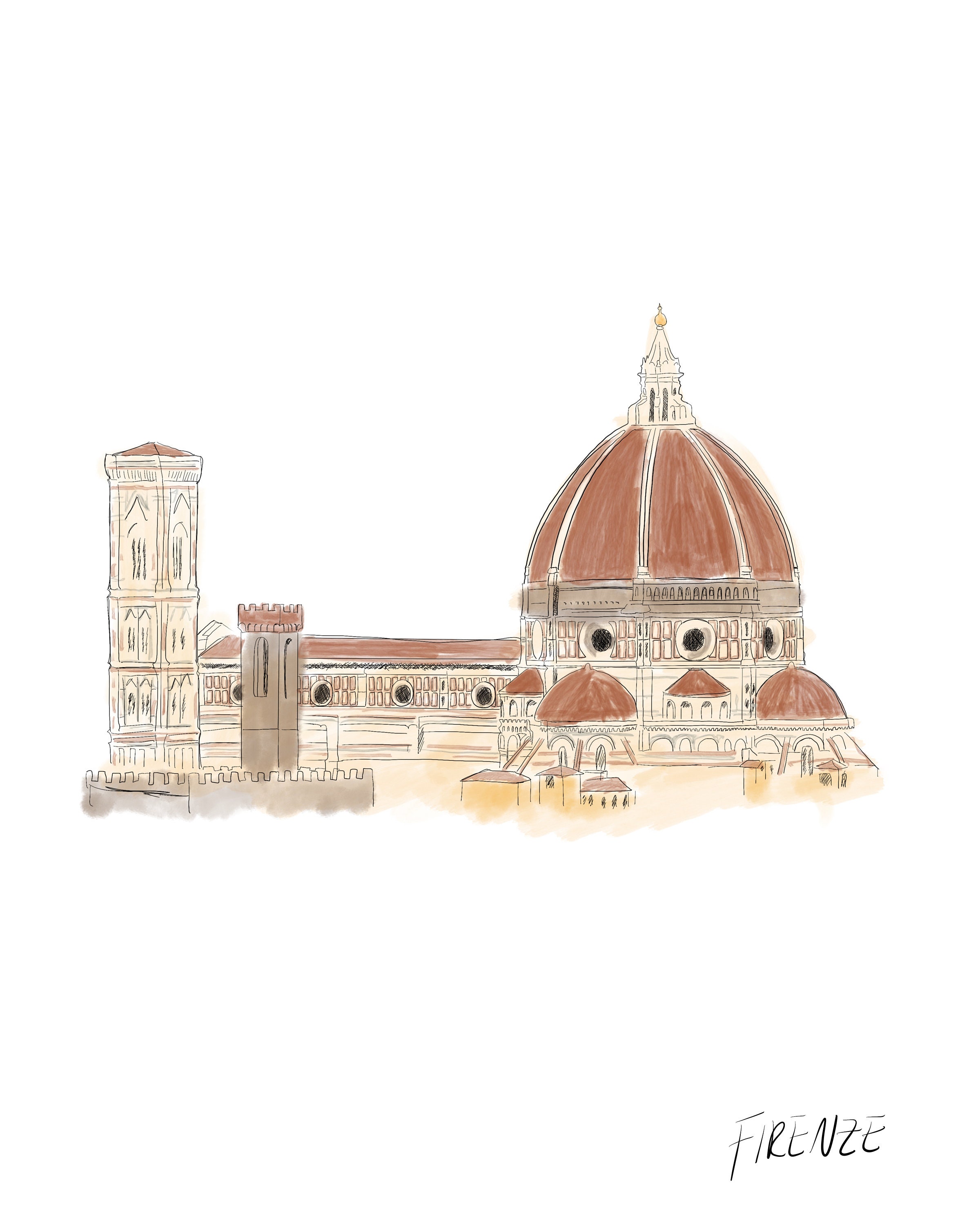 Duomo Di Firenze Print - Etsy
