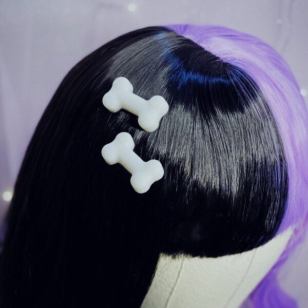Bone Hair Clip - Etsy
