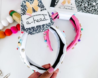 TEACHER HARD HEADBANDS - Teacher - School - Etsy