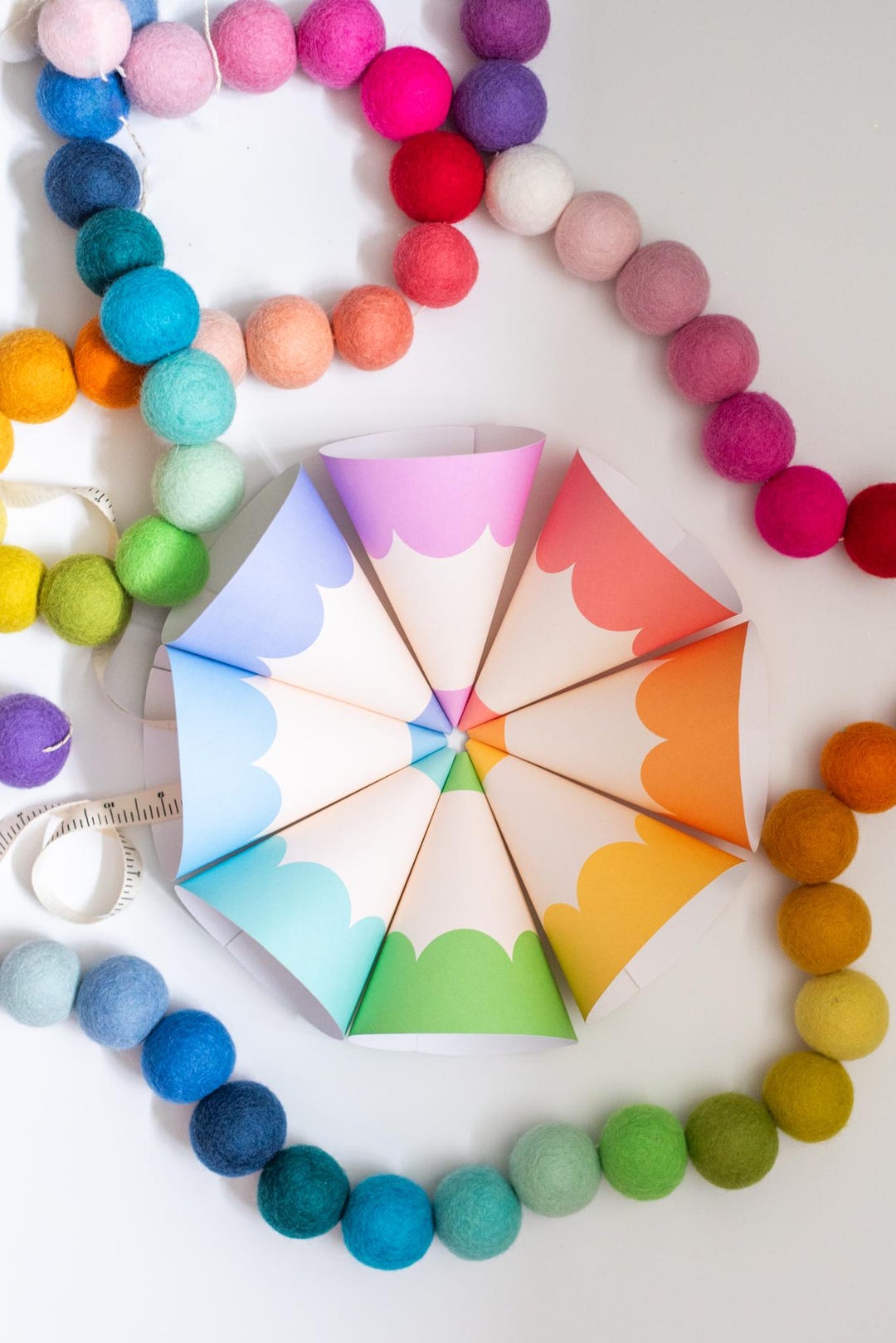 Printable Colored Pencil Party Hats: DIY Classroom Craft (digital ...