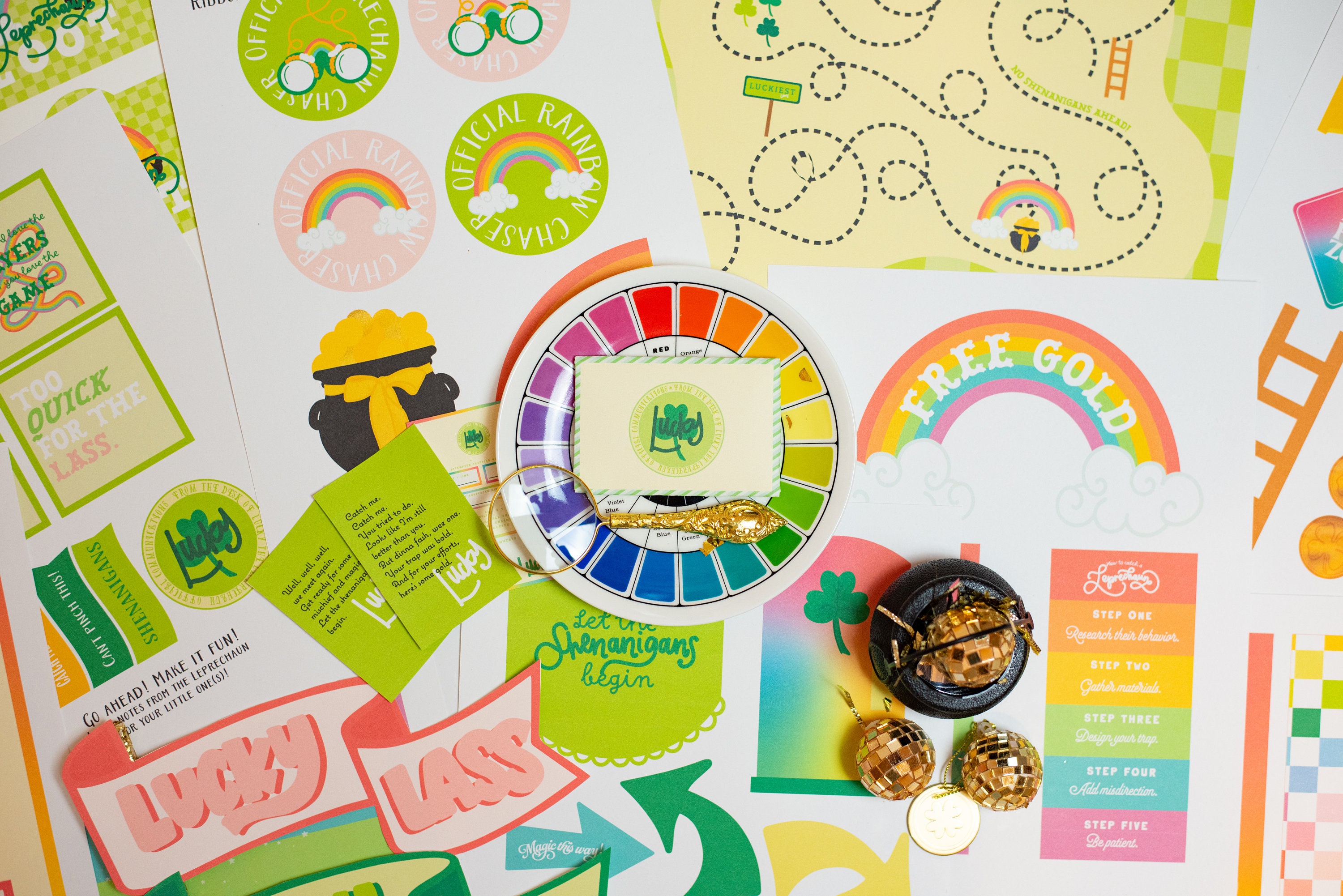 Leprechaun Trap Printable, DIY Leprechaun Trap, St. Patrick's Day Kid's ...