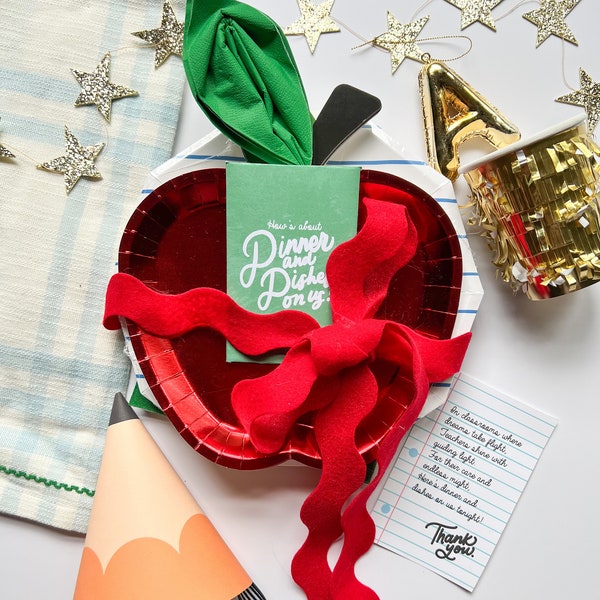 Teacher Dishes on Us - Etsy