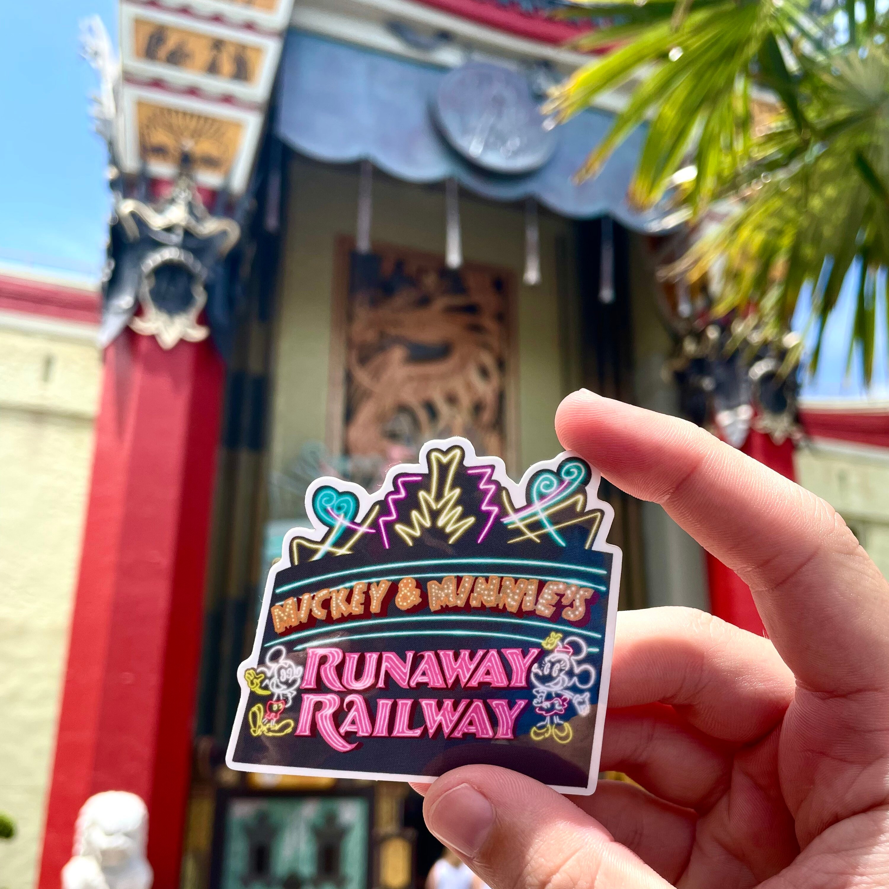 Runaway Railway Marquee Sticker Runaway Railway Sticker - Etsy