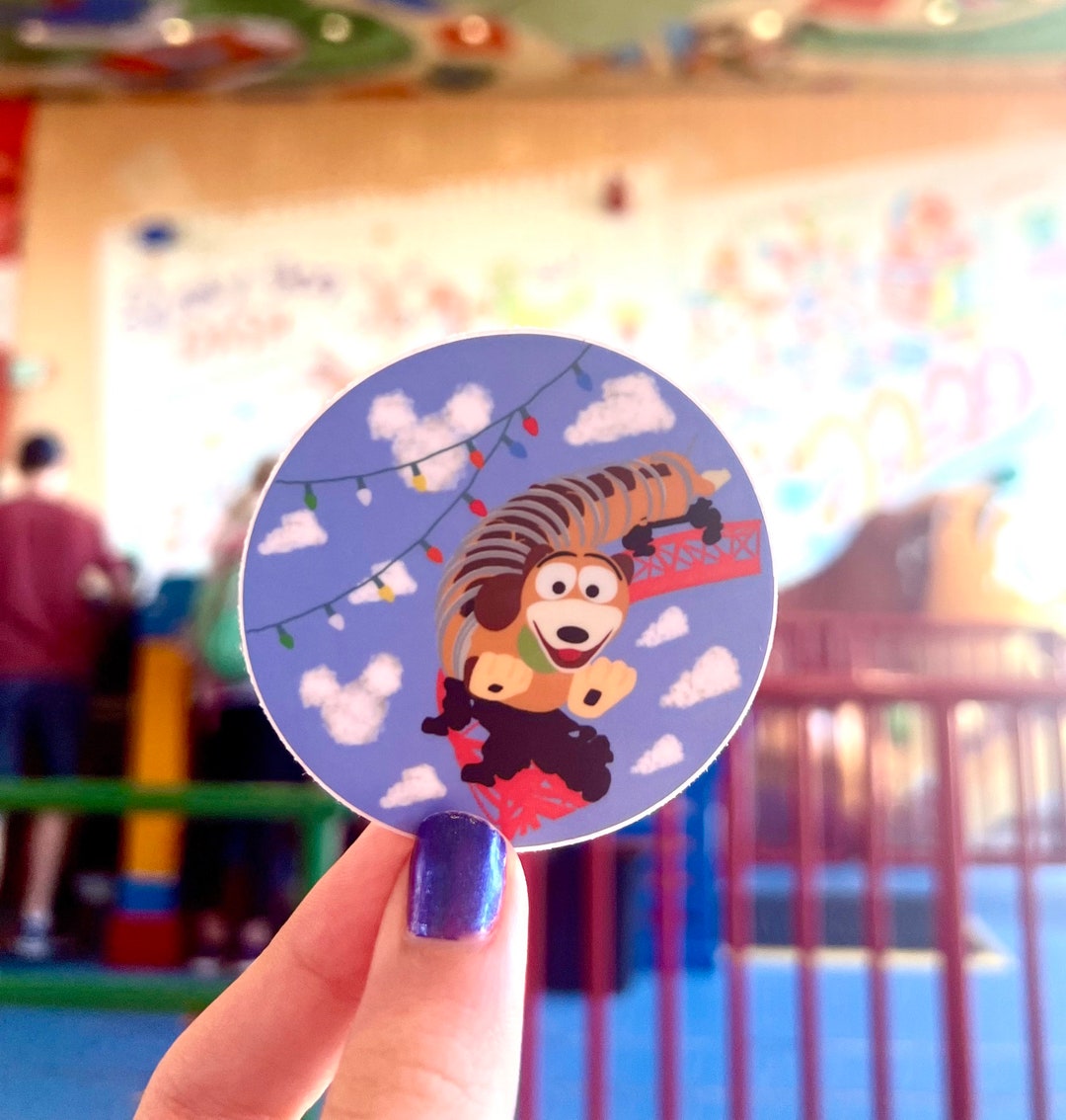 Hollywood Studios Sticker Slinky Sticker Dog Sticker - Etsy