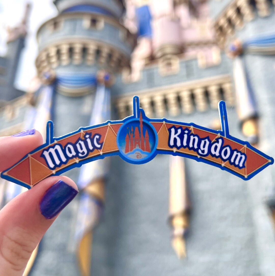 Magic Kingdom Sticker, Magic Kingdom, Castle Sticker, Planner ...
