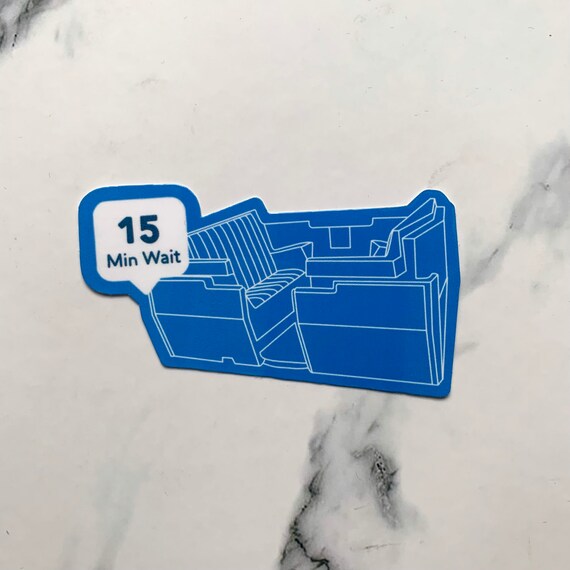 People Mover Sticker Tomorrowland Sticker Magic Kingdom - Etsy