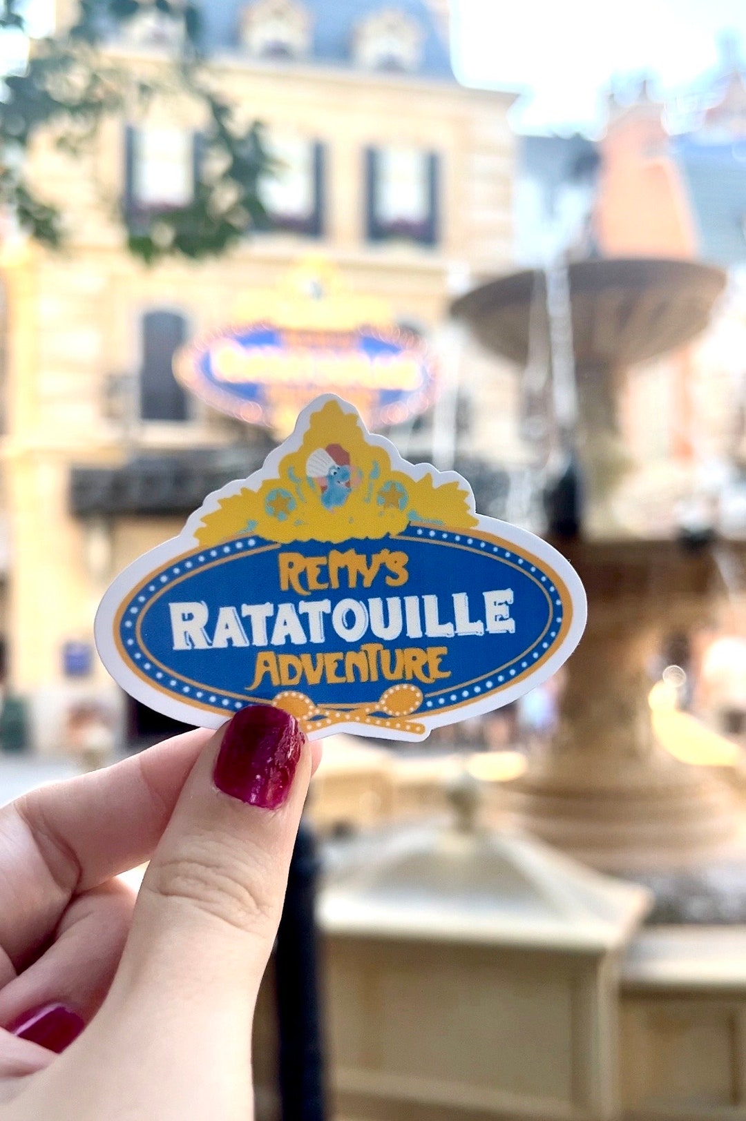 Ratatouille Sticker, Ratatouille Adventure, Sticker, Epcot Sticker ...