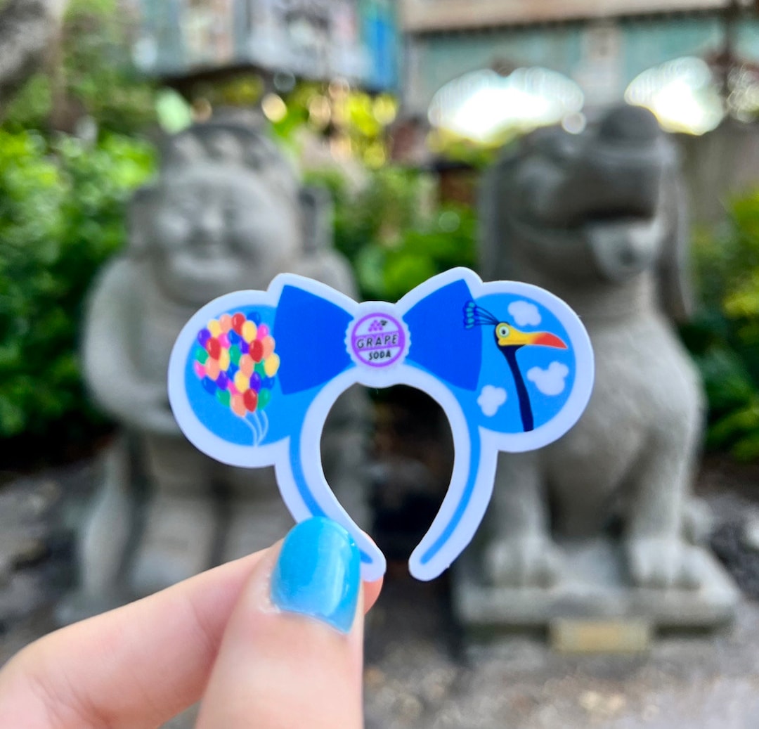 Up Sticker, up House Sticker, Animal Kingdom, up Minnie Ears, Animal ...