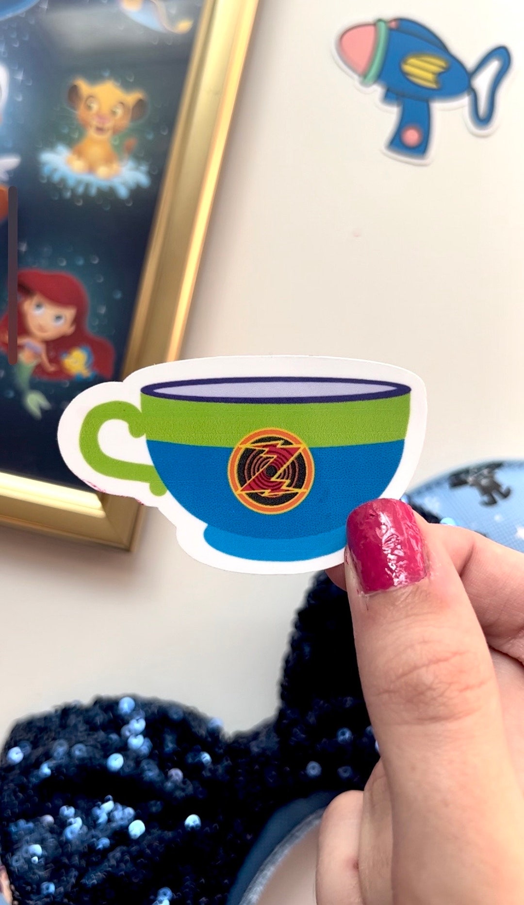 Buzz Tea Cup Sticker, Hydroflask Sticker, Vinyl Decal, Laptop Decal ...