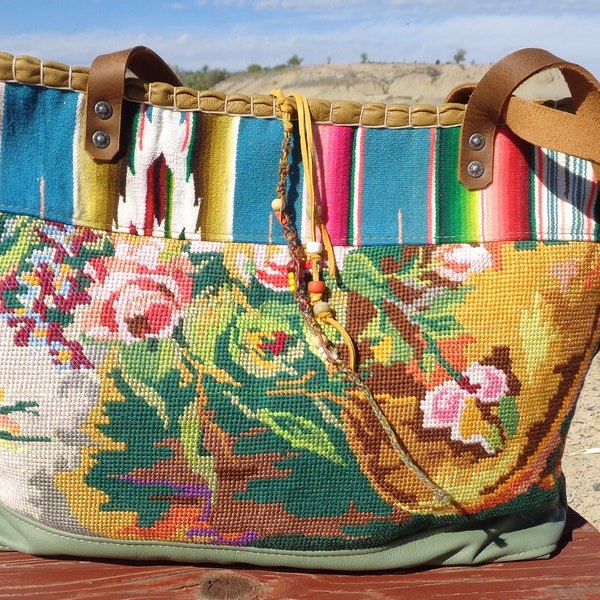 Needlepoint Handbag - Etsy
