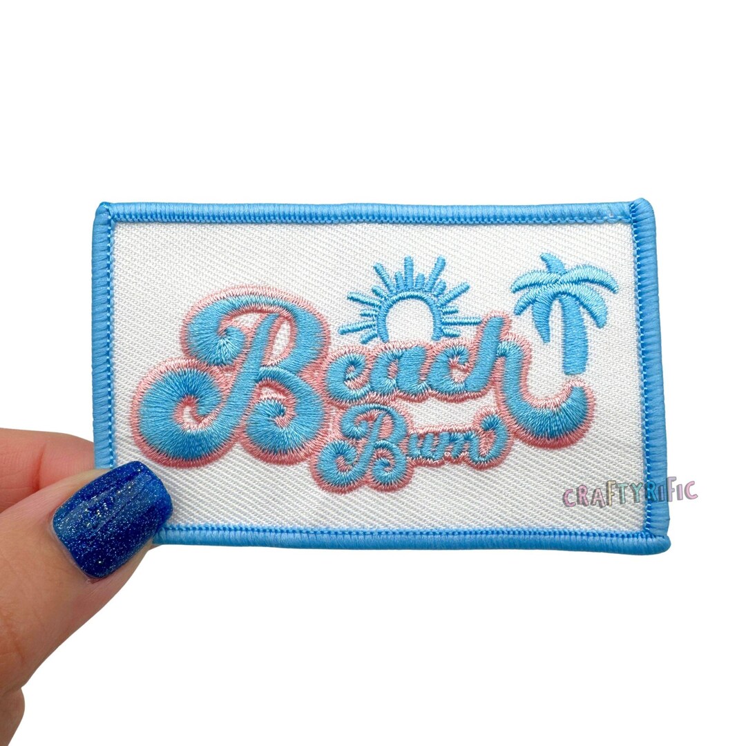 Beach Bum Patch - Etsy