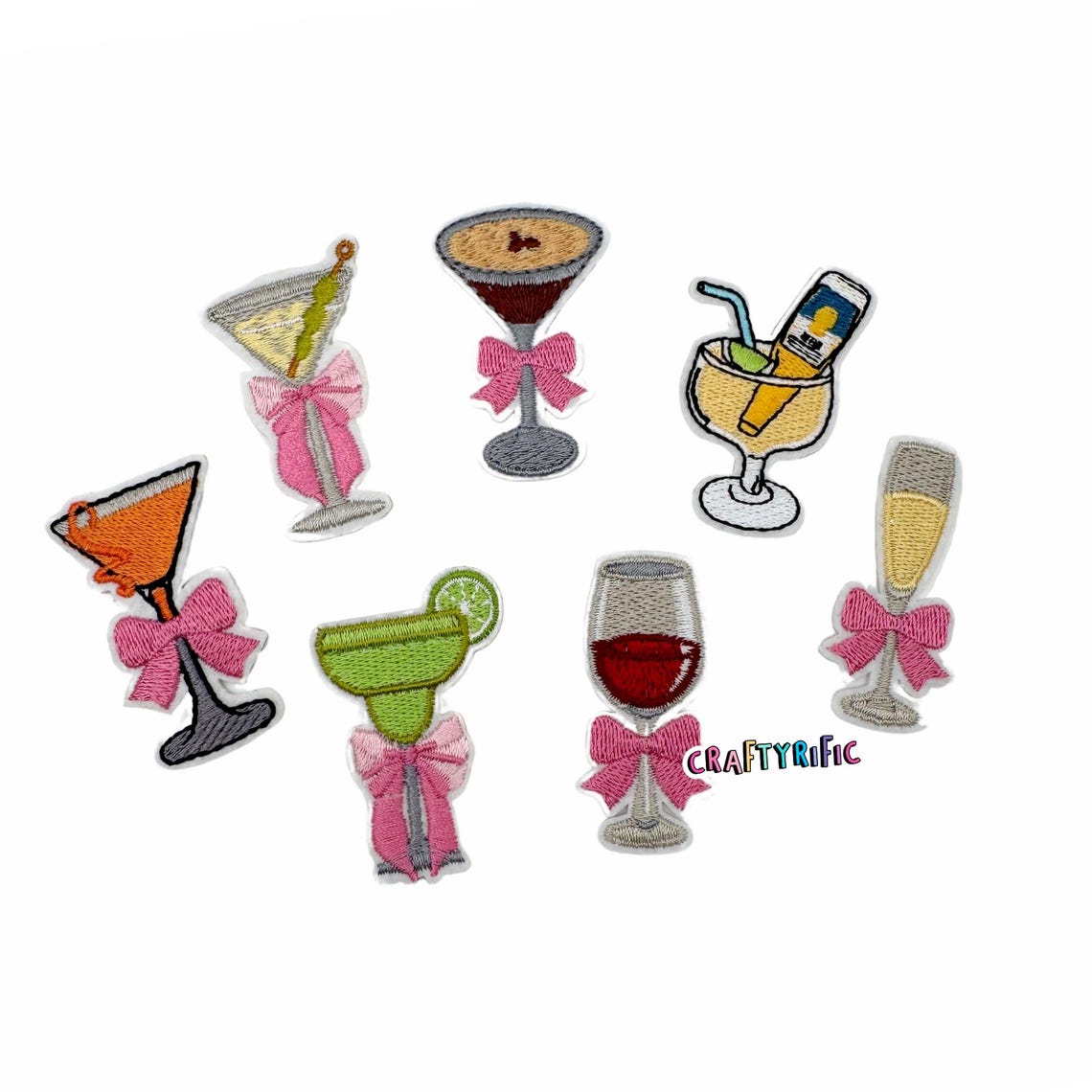 Champagne Glass Patch, Drinking Patch, Preppy Patch, Girly Patch ...