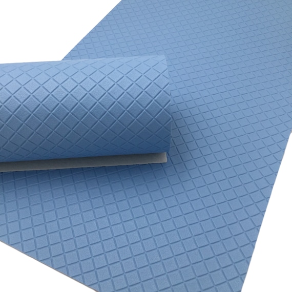 LIGHT BLUE DIAMOND Faux Leather Sheet Faux Leather Sheets | Etsy