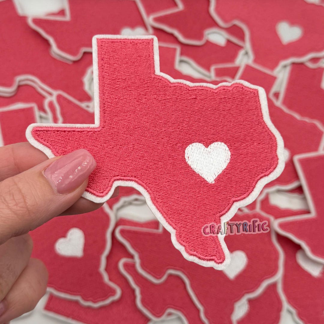 Pink Texas Patch, Texas Patch, Rodeo Patch, Cowgirl Patch, Western ...
