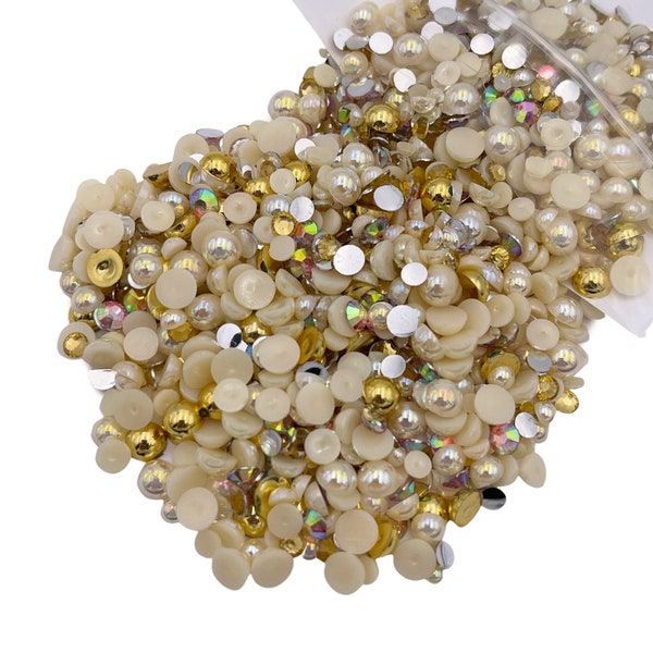 Flatback Pearls - Etsy