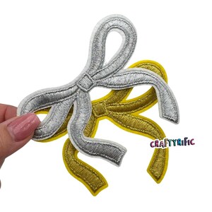 Bow Patch, 3" Inch Bow Patch, Hat Patch, Filler Patch, Trucker Hat Patch, Embroidery Patch - Etsy