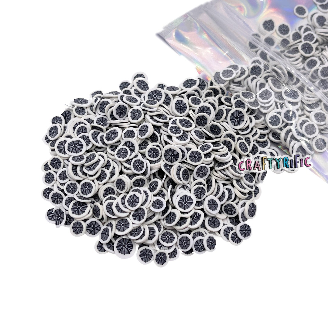 5mm Spider Web Polymer Clay Slices - Etsy