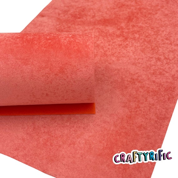 Peach Velvet Sheet Velvet Fabric Felts Fabric Sheet Vibrant - Etsy