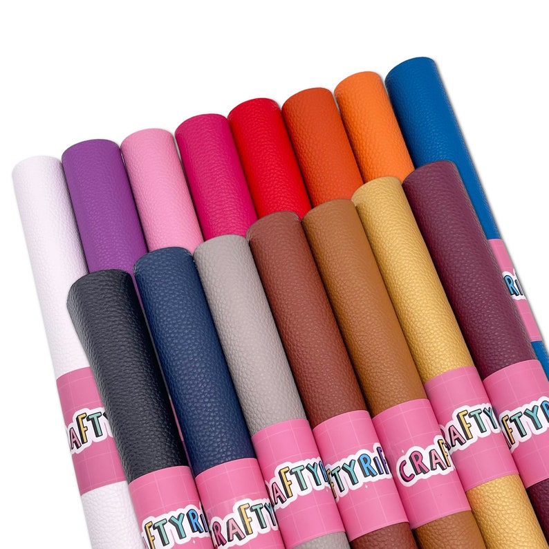 Pebble Faux Leather Mini Roll 12x26 Inch Continuous - Etsy