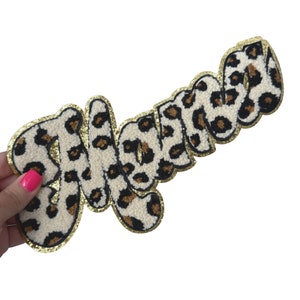 Mama Chenille Iron on Patch *NEW COLORS* - Etsy