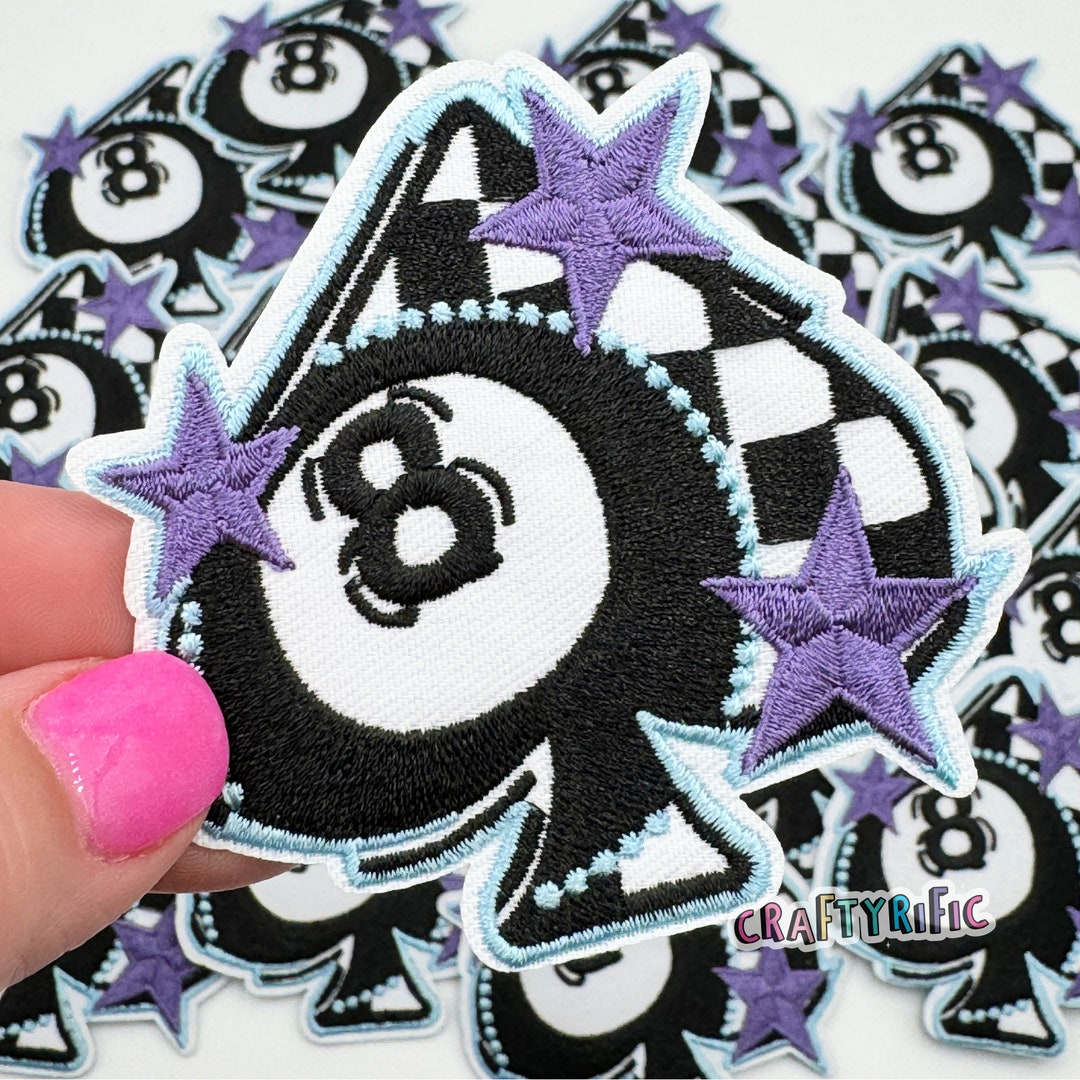 Eight Ball Patch, Hat Patch, Snarky and Sassy Patch, Funny Patch ...
