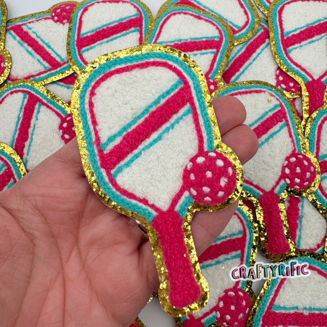 Pickleball Patch, Trucker Hat Patch, Sports Ball Patch, Patch for Hat ...