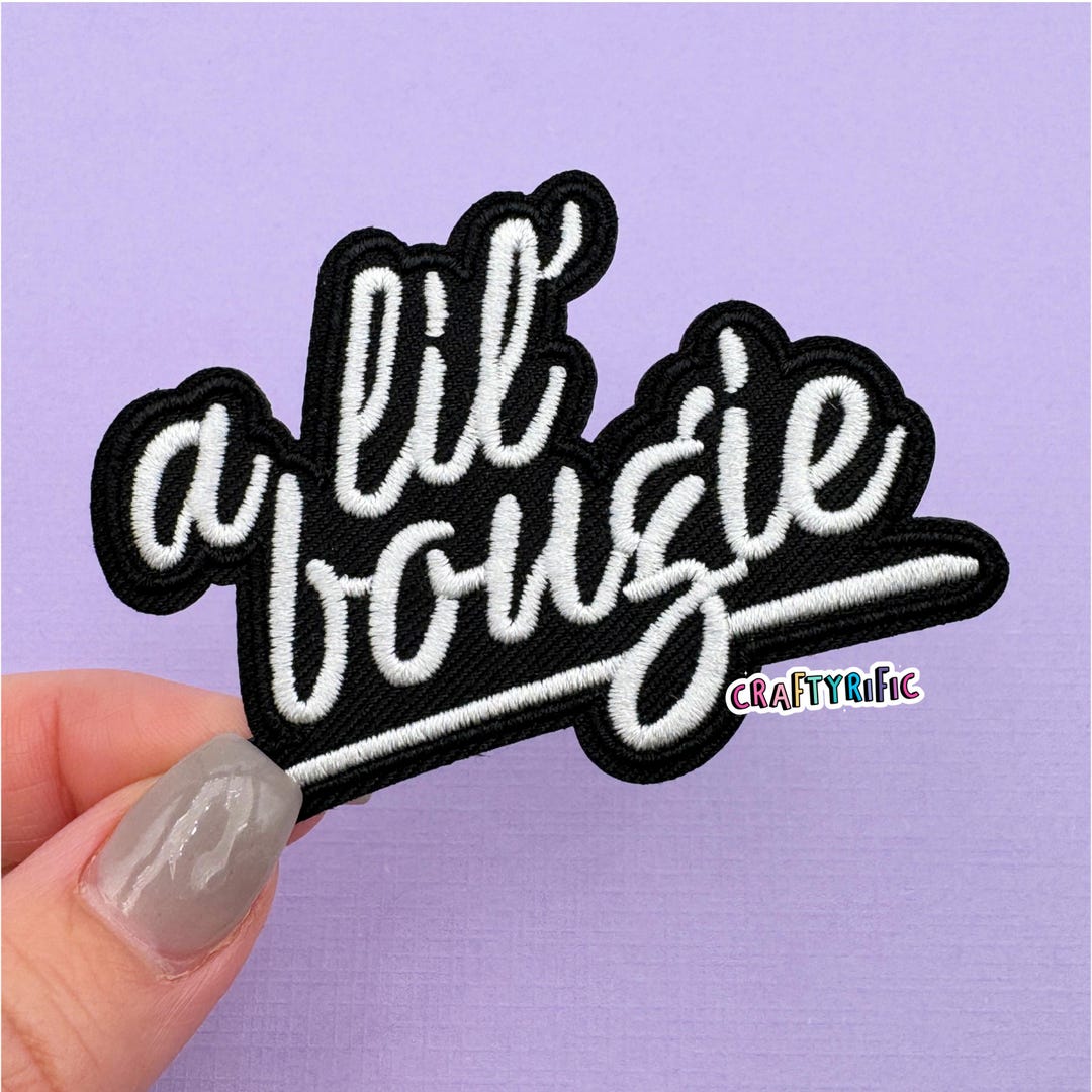 A Lil Bougie Patch, Funny Patch, Preppy Patch, Embroidered Patch, Hat ...