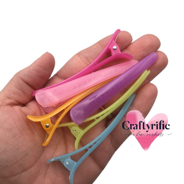 Plastic Alligator Clip With Teeth 3 Inch Set of 10 - Etsy