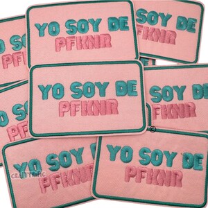 Puerto Rico Patch, Trucker Hat Patches, Yo Soy De PFKNR Patch, Preppy ...