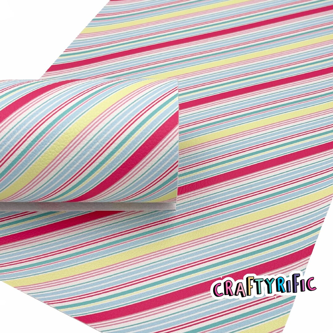 Peppermint Candy Cane Faux Leather Sheets, Christmas Custom Leather ...