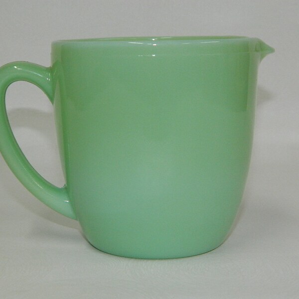 Jadeite Pitcher - Etsy