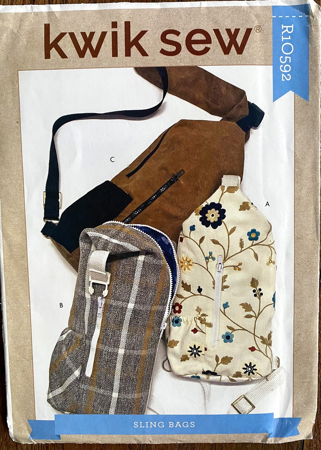 Kwik Sewing Pattern R10592, Sewing Bags Pattern, Bags Pattern. - Etsy
