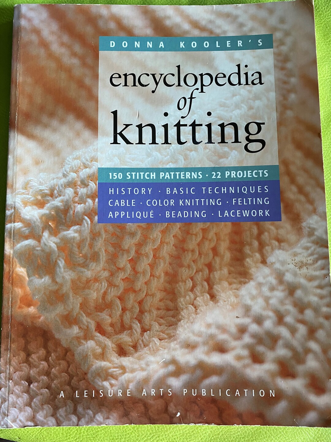 Donna Kooler's Encyclopedia of Knitting, Knitting Book, Knitting ...