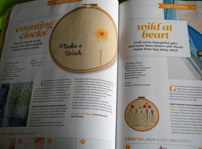 Beginner's Guide to Embroidery, Embroidery Book, Embroidery Patterns ...