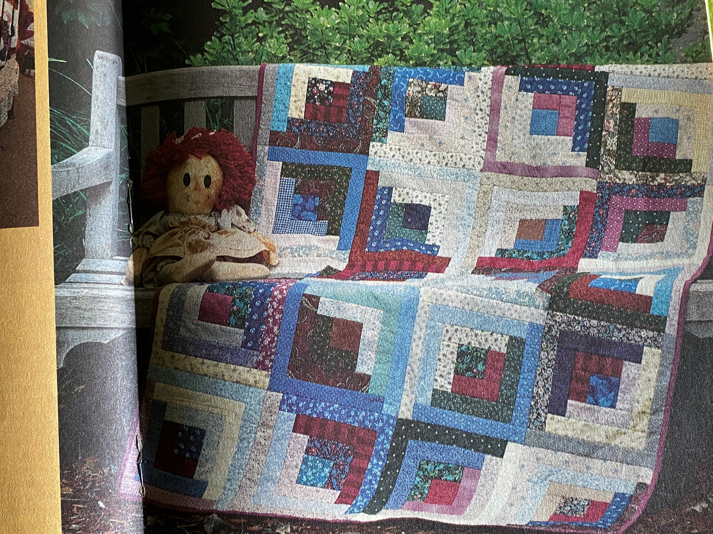 Old-Fashioned Patchwork Magazine Quilt Magazine Sewing - Etsy.de