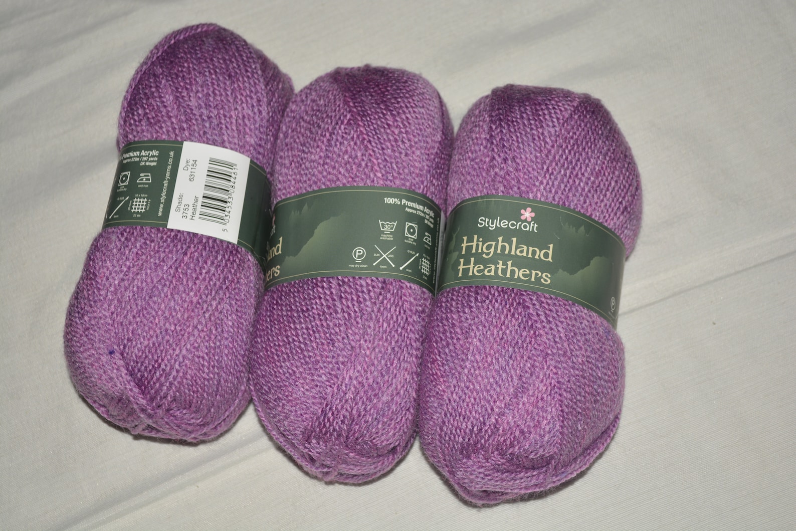 Stylecraft Highland Heathers Yarn, Acrylic Yarn, Vegan Yarn. - Etsy