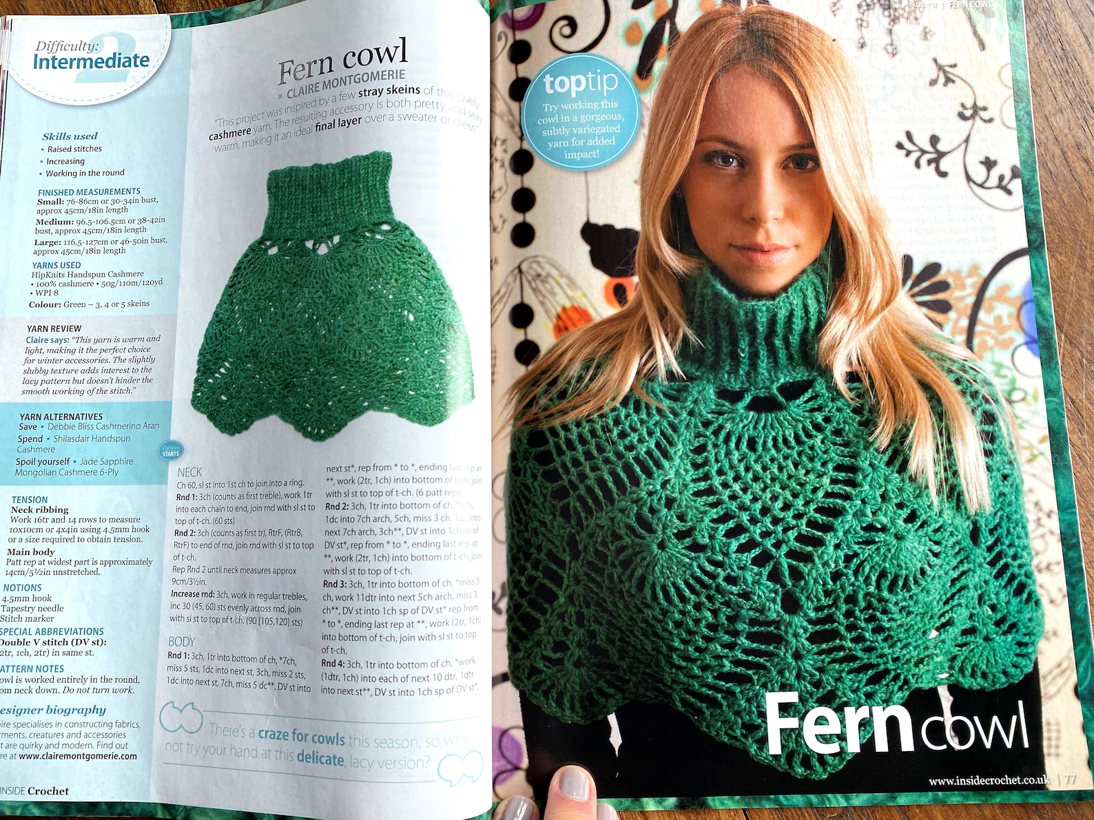 Inside Crochet Magazine, Issue 14, Crochet Patterns - Etsy