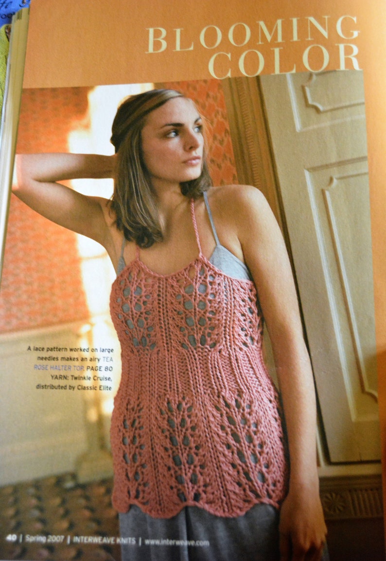 Interweave Knits Spring 2007, Knitting Magazine, Knitting Patterns ...