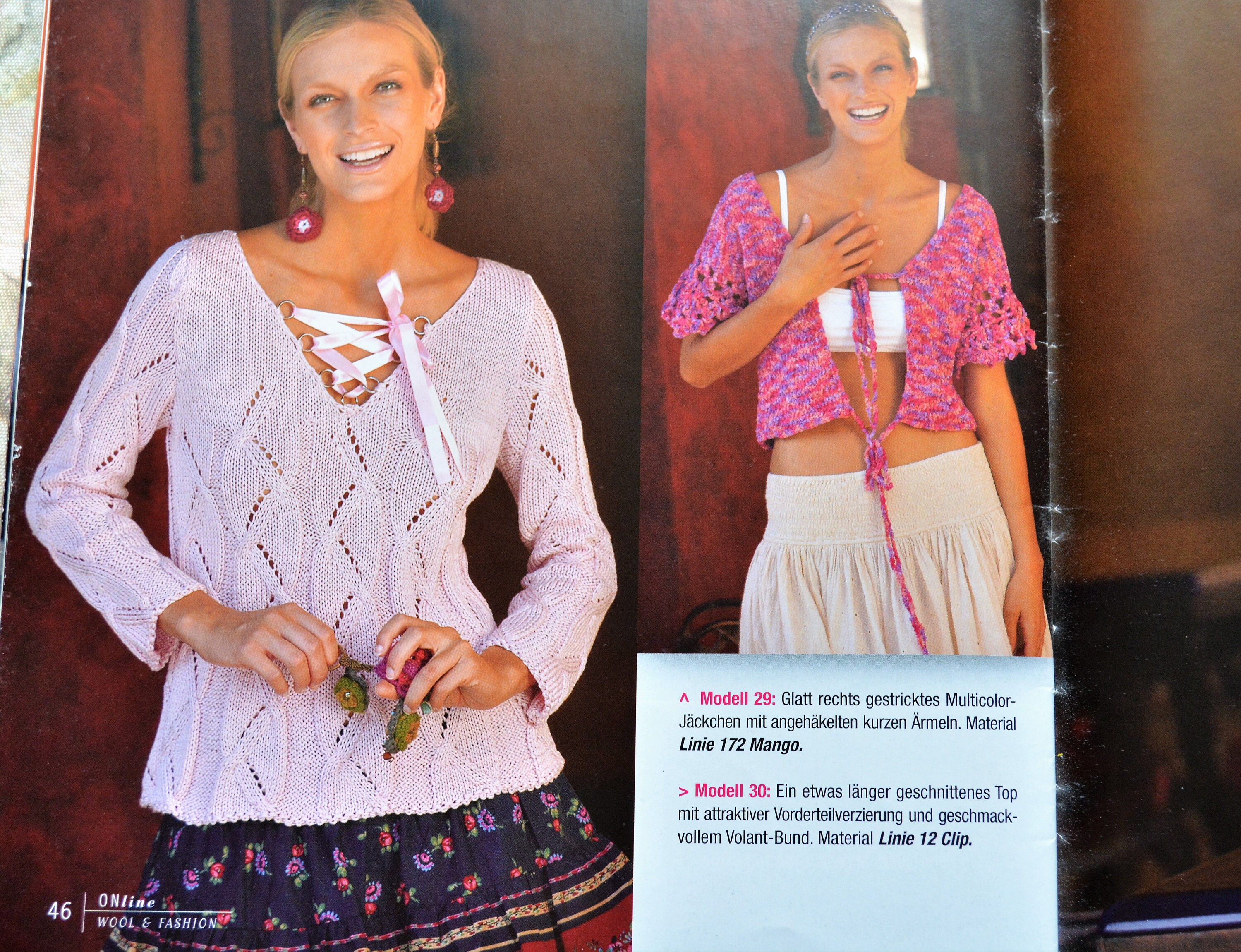 Online Summer 2006 Magazine, Knitting Magazine, Knitting Patterns ...