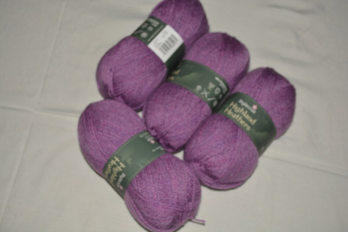 Stylecraft Highland Heathers Yarn, Acrylic Yarn, Vegan Yarn. - Etsy