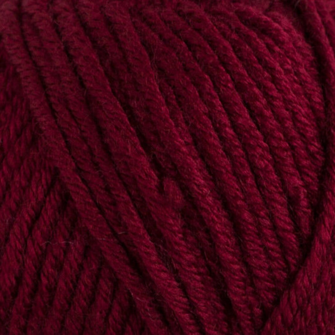 Tango Knitting Yarn Claret Color, 100 % Acrylic Yarn, Vegan Yarn ...