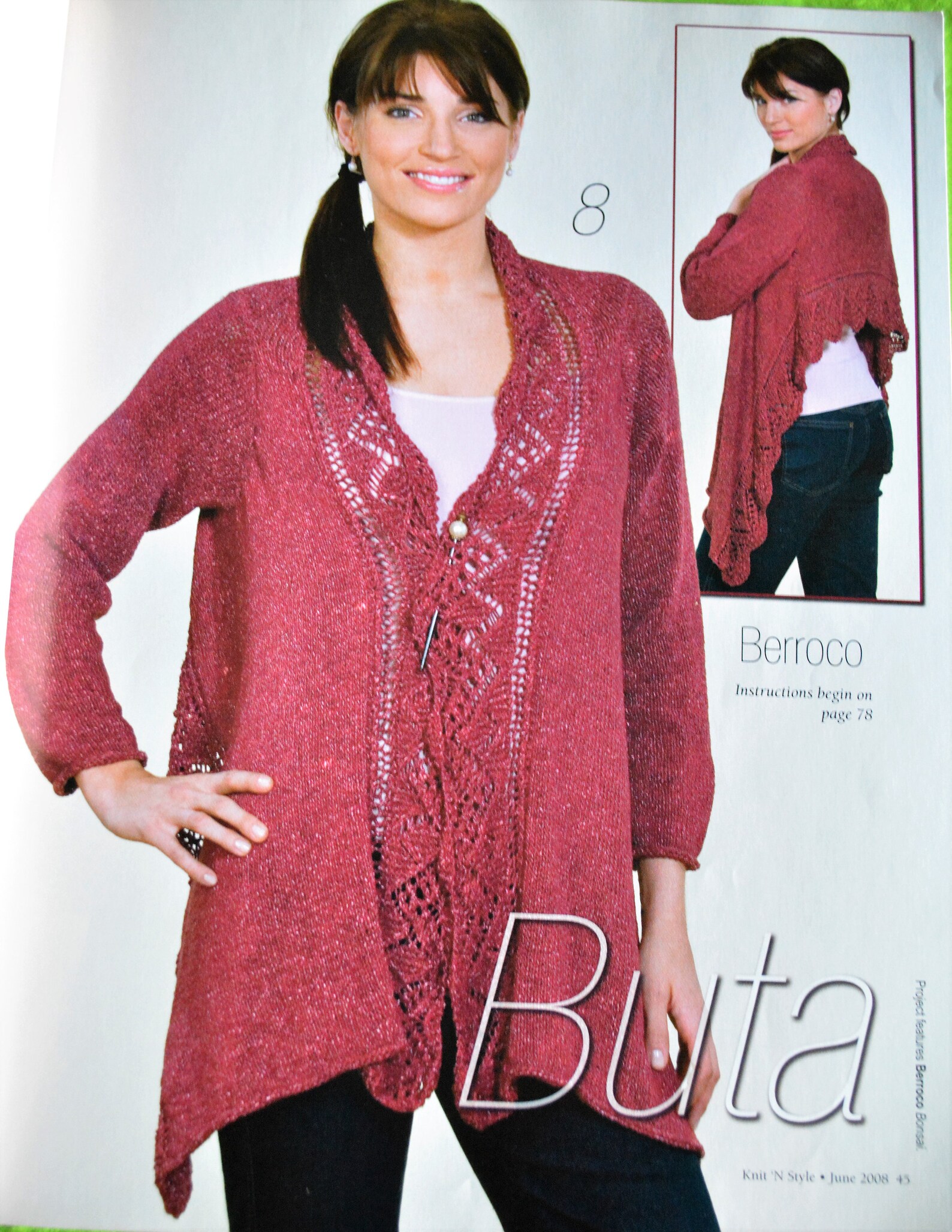 Knit'n Style June 2008 Magazine, Knitting Magazine, Knitting Patterns ...