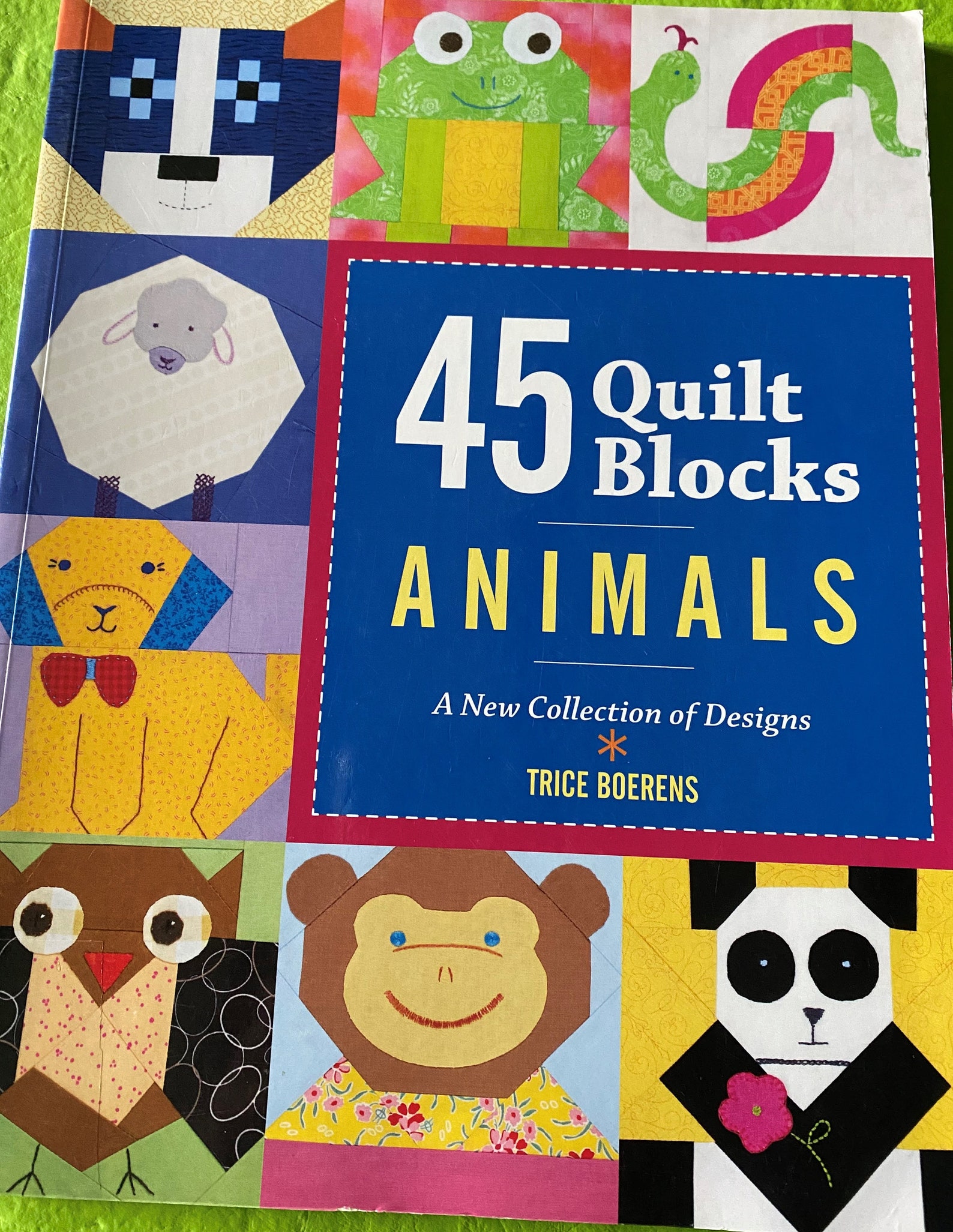 45 Quilt Blocks Animals Animal Quilt Blocks Quilting Book | Etsy