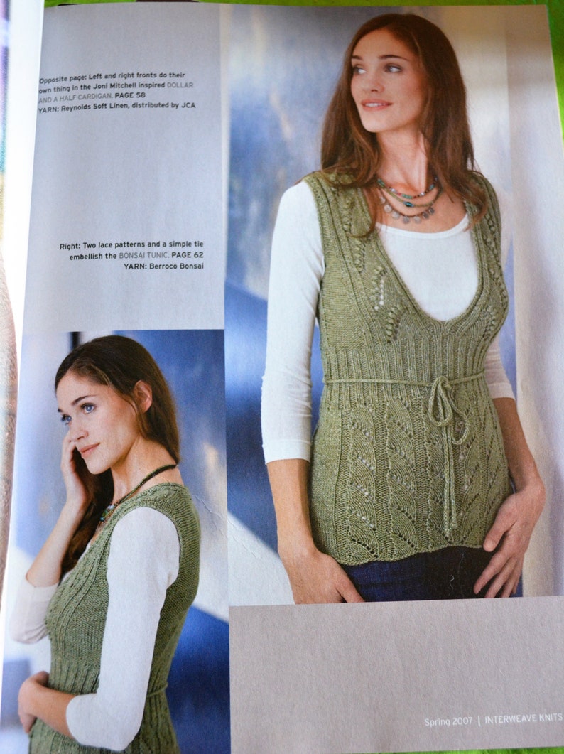 Interweave Knits Spring 2007, Knitting Magazine, Knitting Patterns ...