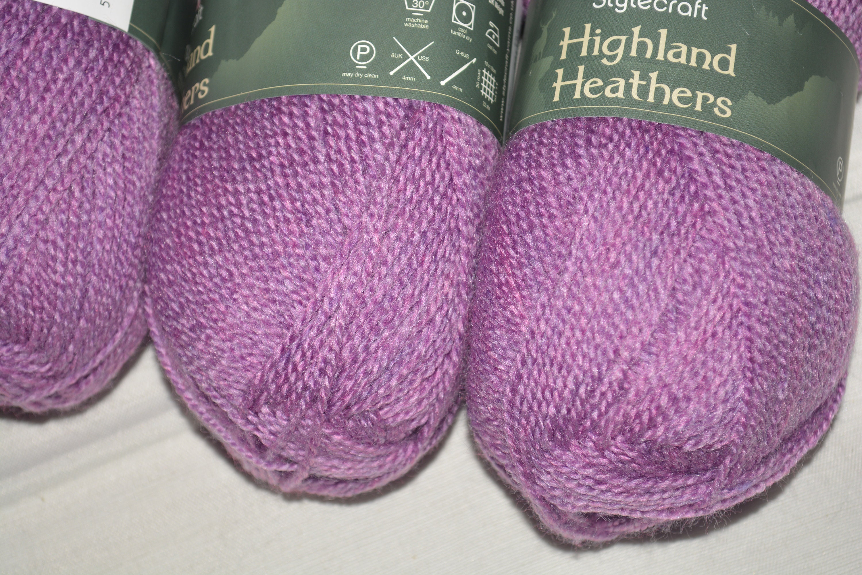 Stylecraft Highland Heathers Yarn, Acrylic Yarn, Vegan Yarn. - Etsy