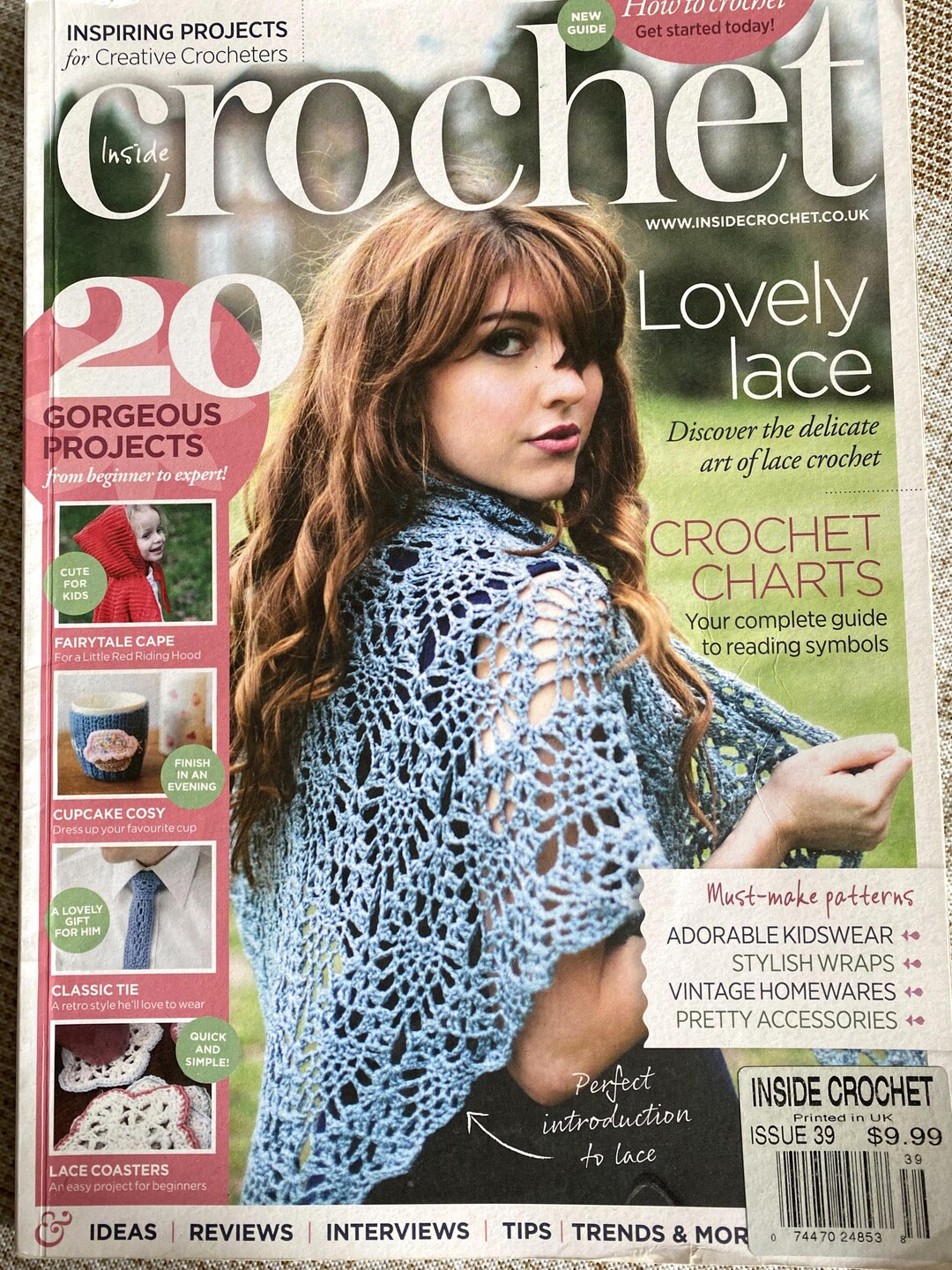 Inside Crochet Issue # 39, Crochet Magazine, Crochet Patterns - Etsy