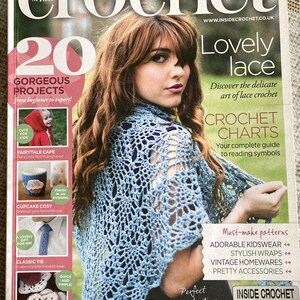 Inside Crochet Issue # 39, Crochet Magazine, Crochet Patterns - Etsy