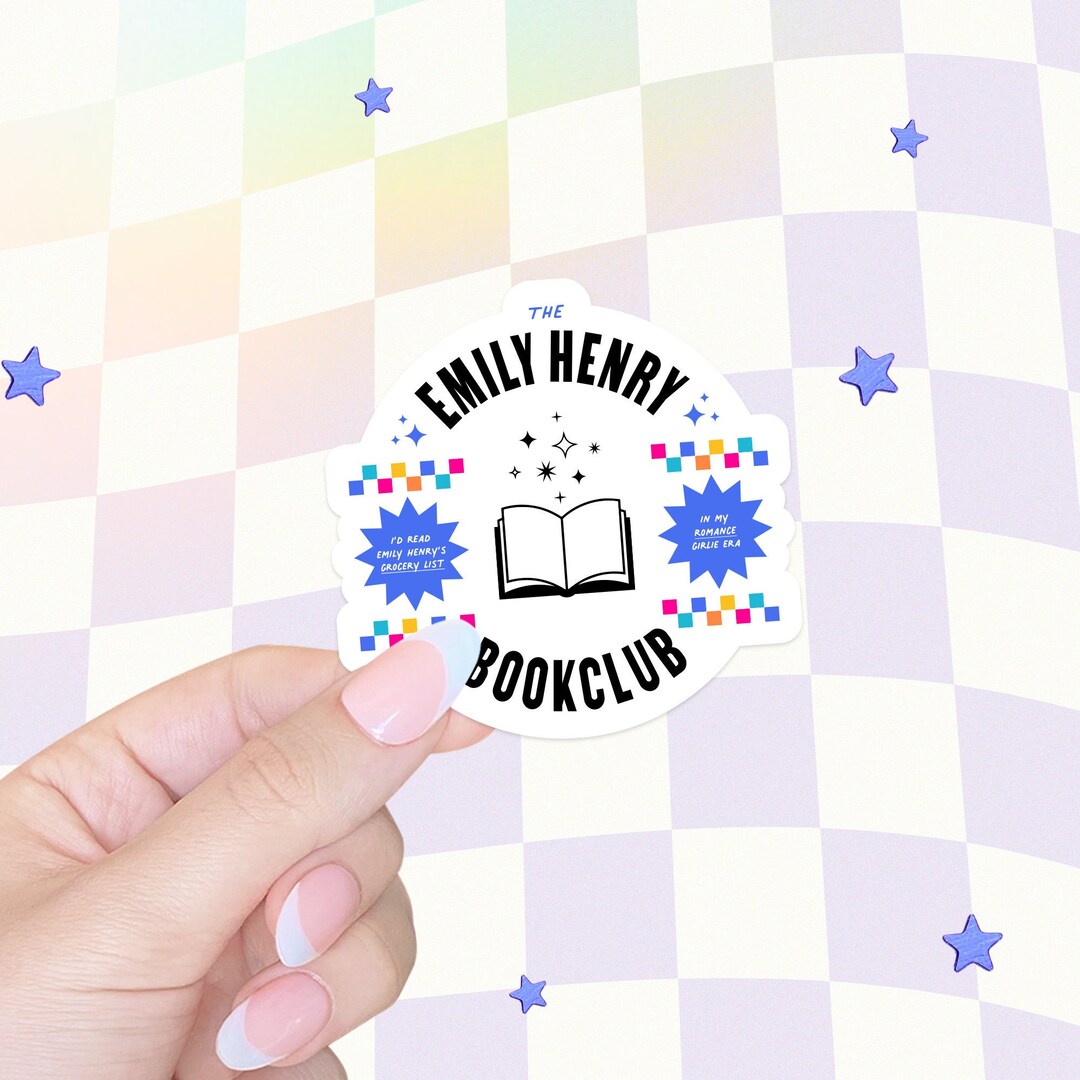 Emily Henry Sticker, Emily Henry Era, Book Lovers, Beach Read, Book ...